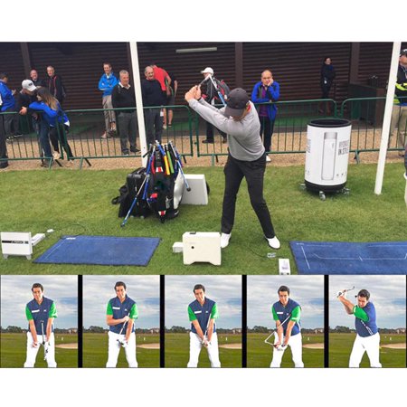 Golf Swing Trainer Aid Adjustable Portable Golf Training Aid to Improve ...