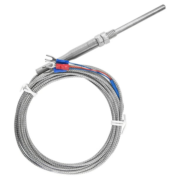 Thermocouple,M8 Thread PT100 Platinum Thermocouple Wire Thermocouple ...
