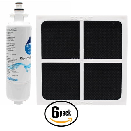 6-Pack Replacement Kenmore 79572053110 Refrigerator Water & Air Filter ...