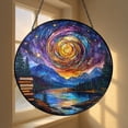 Moonlit Bookshelf Reader Window Hanging – Decorative Glass - Walmart.com