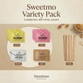 Sweetmo Sugar Packets Variety GGA1 Pack - Sucralose, Raw Sugar ...