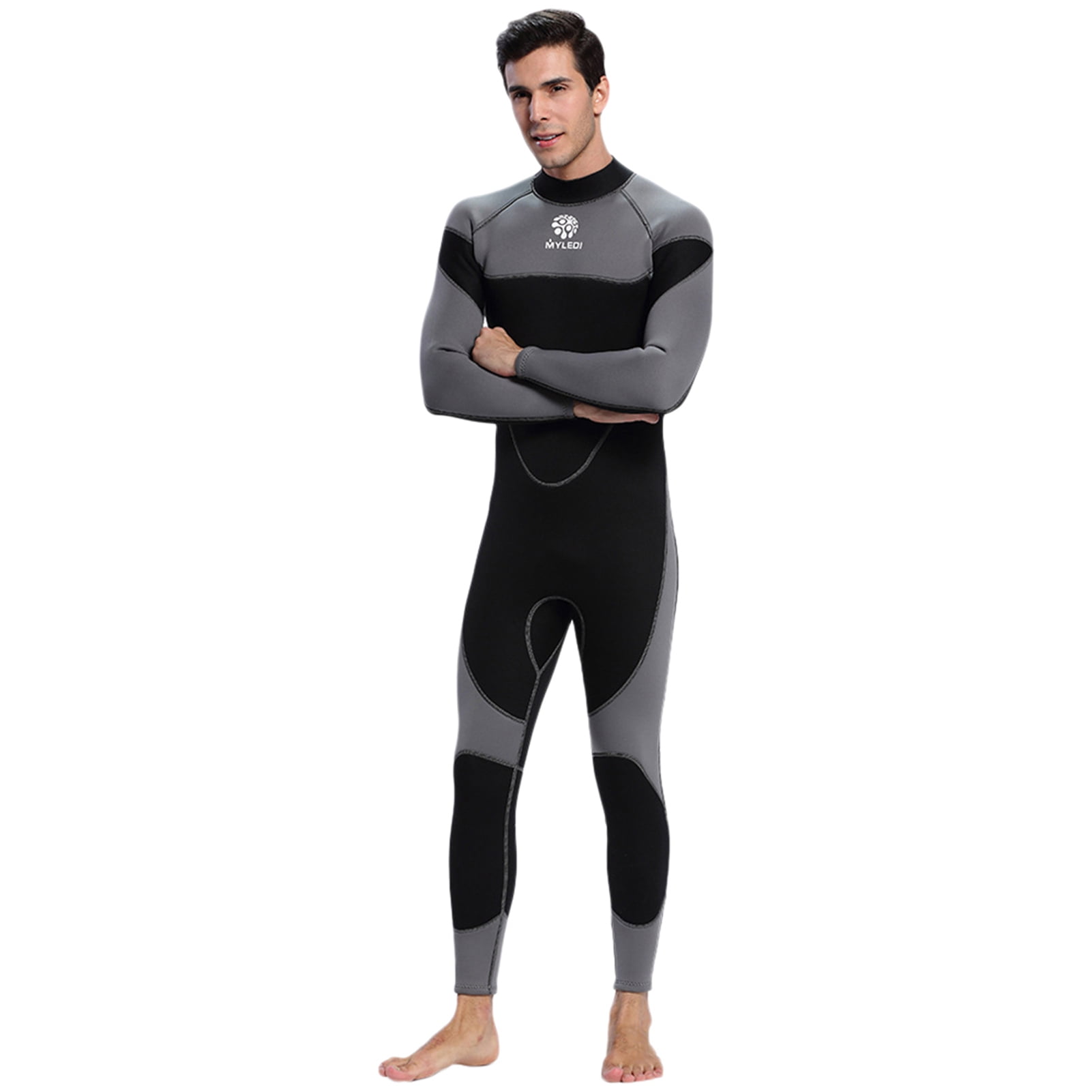 Traje de Traje de 3 mm Neopreno Wetsuit Surveo de Manga Larga Traje de ...