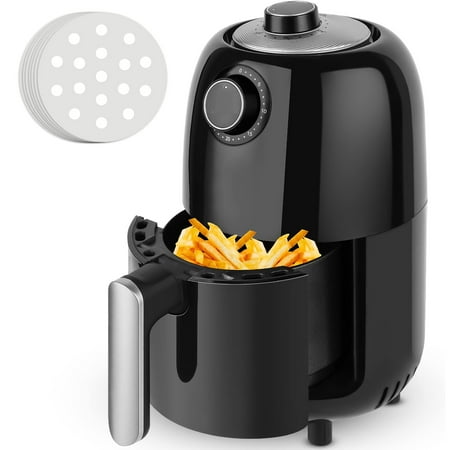 Mini friteuse à air 1,2 l, friteuse à air compacte avec commande à ...