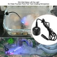 Mini Black Mist Maker with No Light for Water Fountain Pond Fish Tank ...