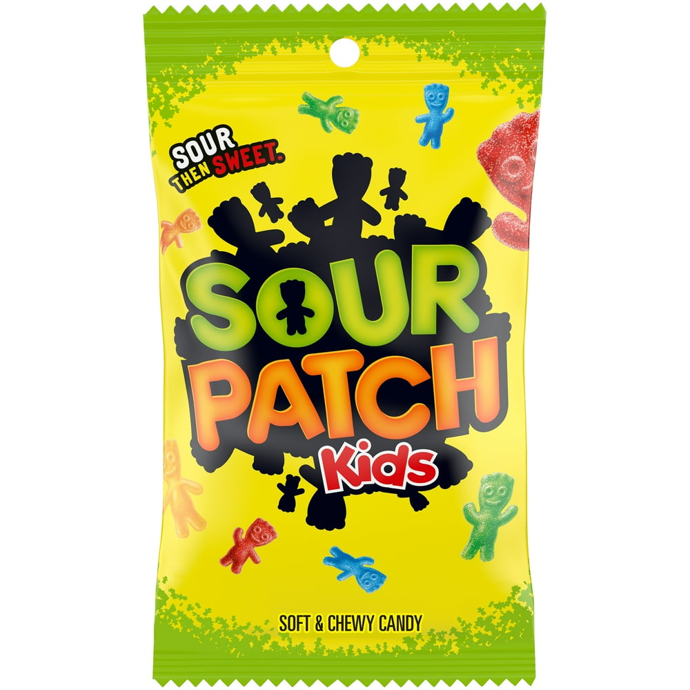 SOUR PATCH KIDS Original Soft & Chewy Candy, 8 oz Bag - Walmart.com ...