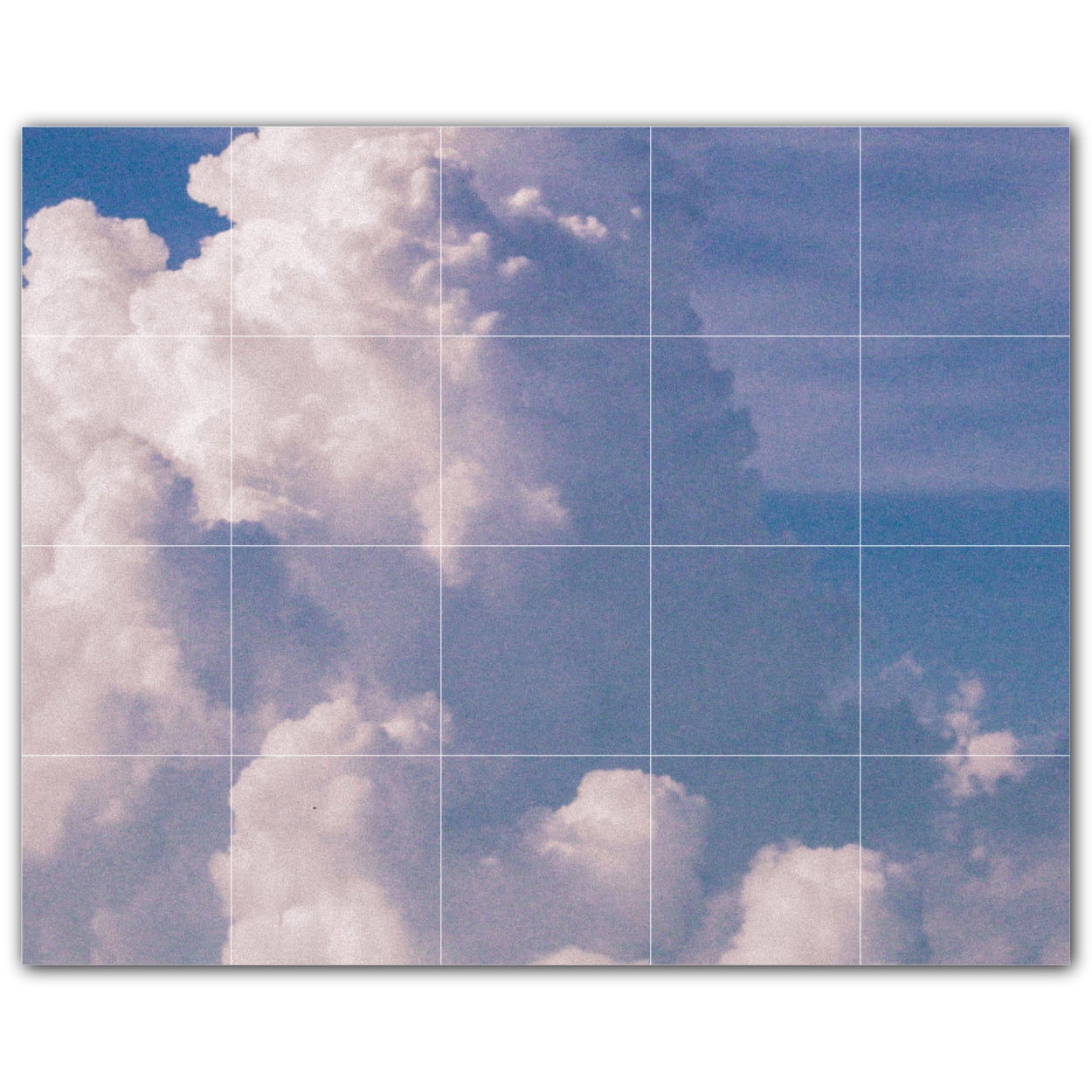 Picture-Tiles.com: Clouds Ceramic Tile Wall Mural WAL500368-54XL. 60"W ...