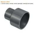 Uxcell 50x32mm PVC Reducer Pipe Fitting Straight Coupling Connector ...