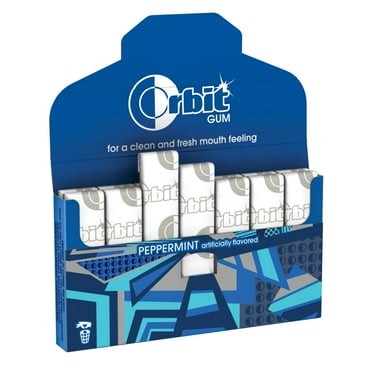ORBIT Sweet Mint Sugar Free Chewing Gum, 14 count , (Pack of 12 ...