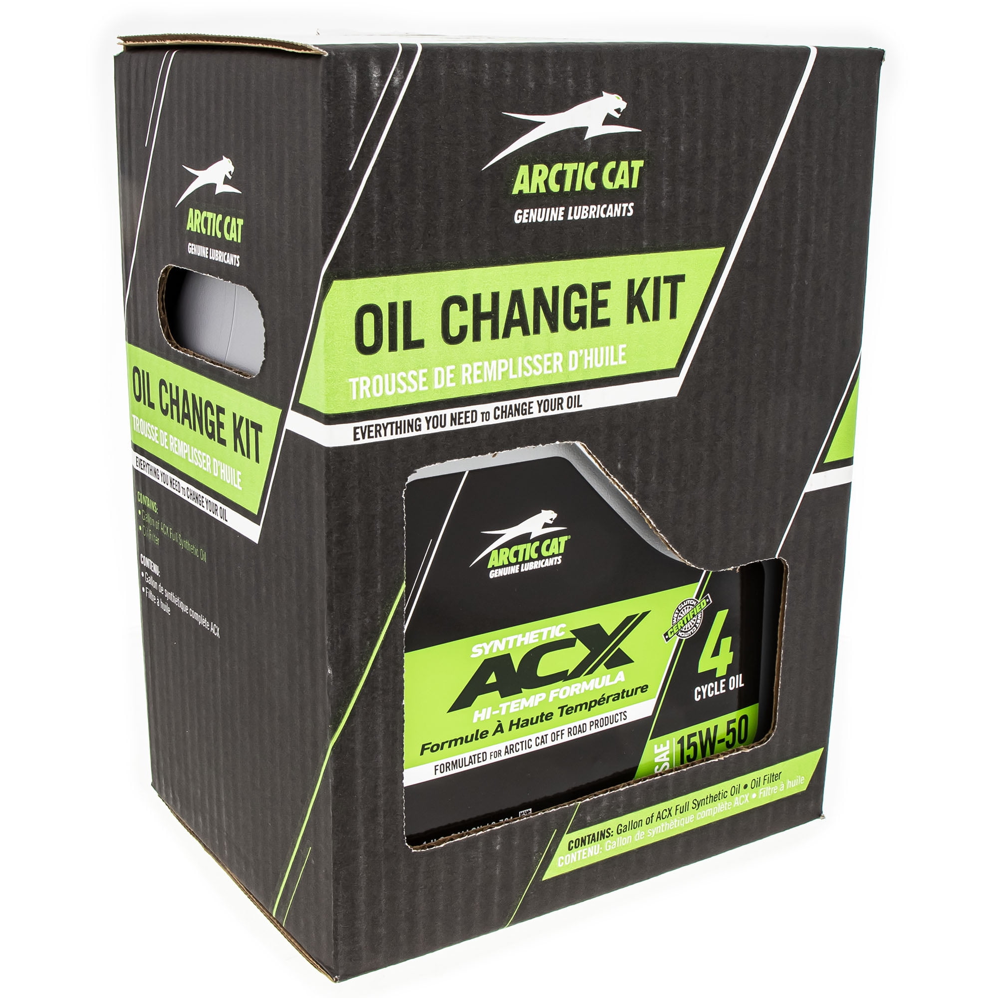 Arctic Cat 2436-855 ACX 15W-50 Synthetic Oil Change Kit Alterra 550 ...