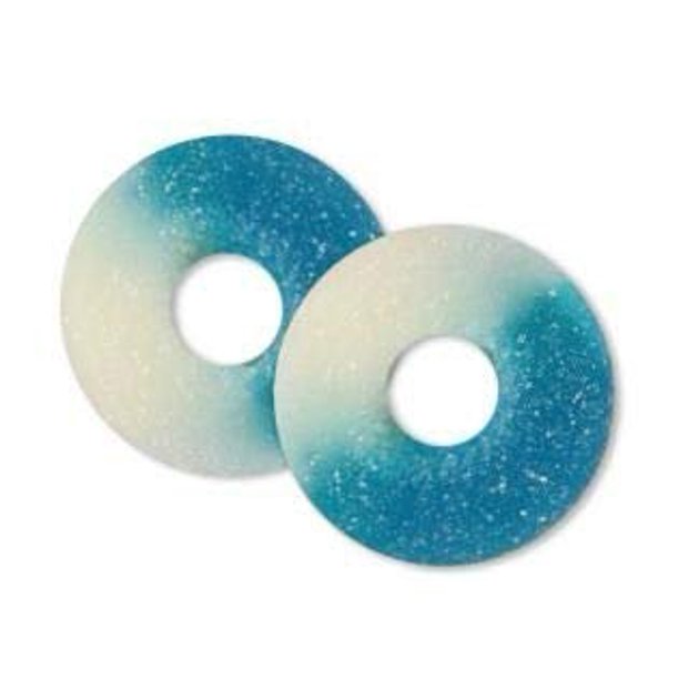 Gummi Blue Rasberry and White Rings - Walmart.com