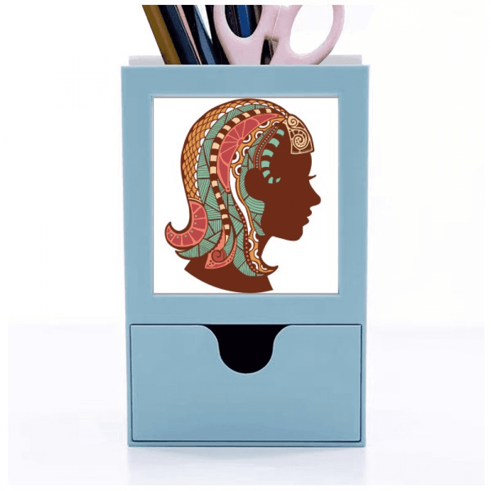 Virgo Constellation Zodiac Symbol Desk Supplies Organizer Pen Holder ...