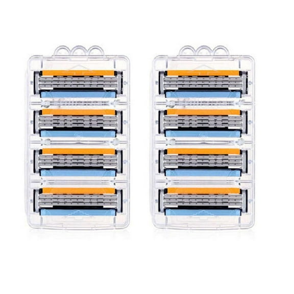 Gillette Skinguard Sensitive Refill Razor Blades for Men 8 Ct, Skin ...