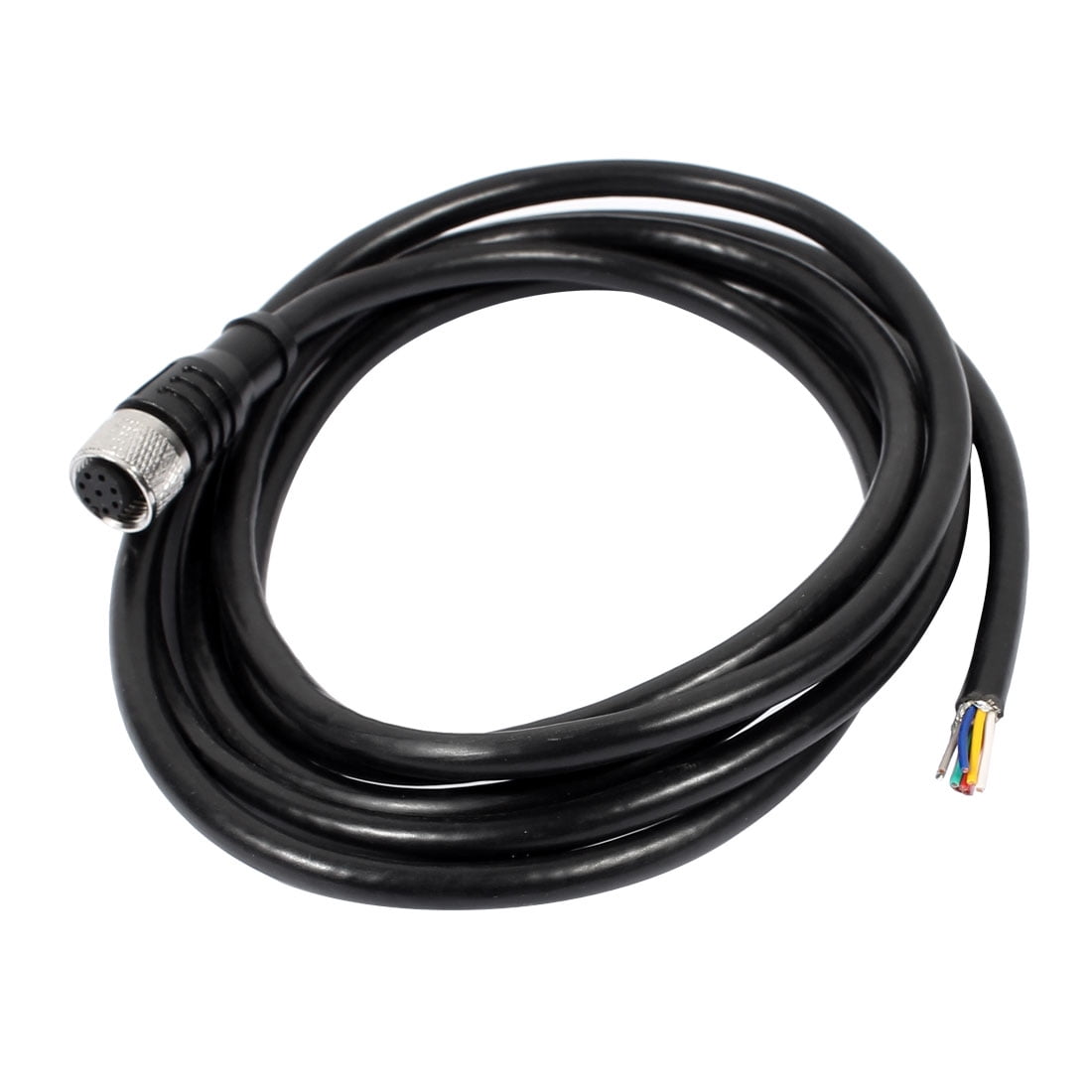 Cable Eléctrico M12 Recto Hembra Conector Hembra de 8 Pines de Aviación ...