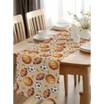 Burlap Table Runner 36 Inches Long, Sport Basketball Soccer Tennis Non ...