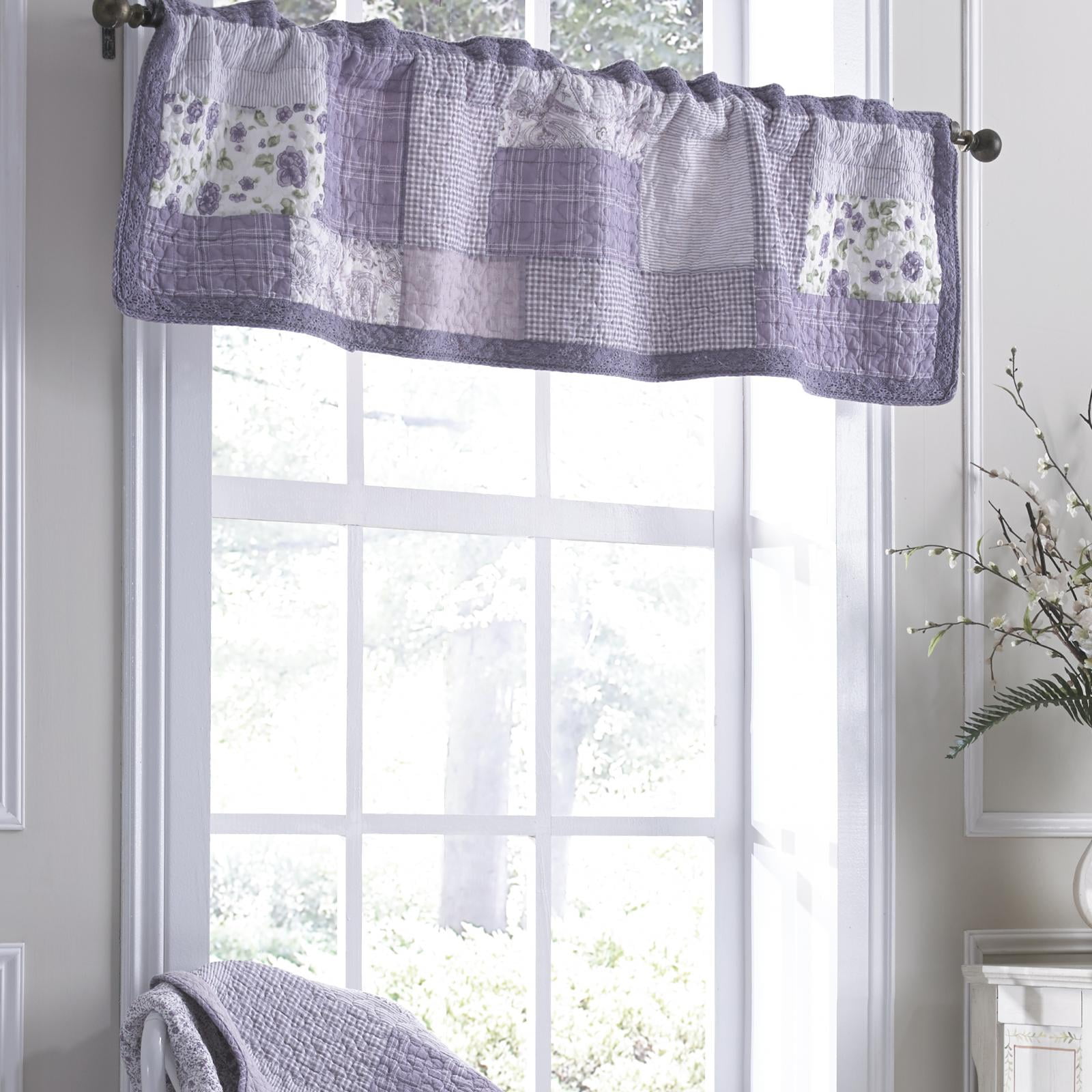 Valance - Lavender Rose by Donna Sharp - Contemporary Decorative Window ...