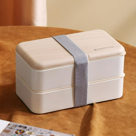 Bento Box With Elastic Belt Buckle Microwavable Portable Picnic Lunch ...