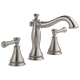 Delta Cassidy Two Handle Widespread Bathroom Faucet in Stainless 3597LF-SSMPU - Walmart.com