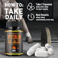 Fire Max Advanced Formula Pills All Natural Vitamin Supplement FireMax ...