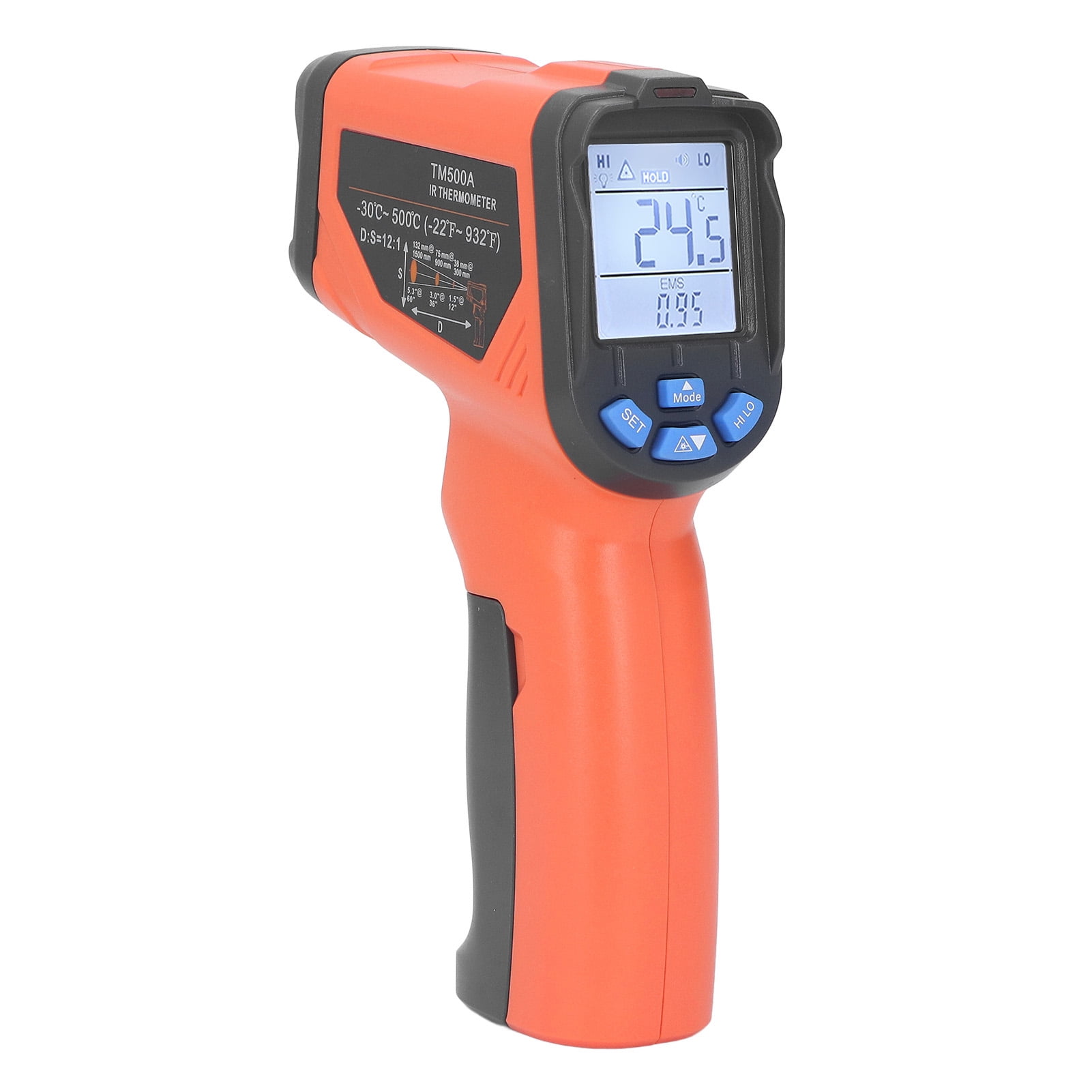 Termómetro sin contacto, termómetro infrarrojo, pistola de medición de ...