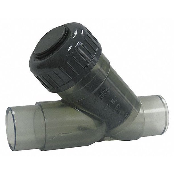 Gf Piping Systems Y Check Valve,PVC,1/2",Spigot 192304006 - Walmart.com