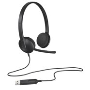 Logitech H820e Mono Headset with Noise-Cancelling Microphone & Wireless ...