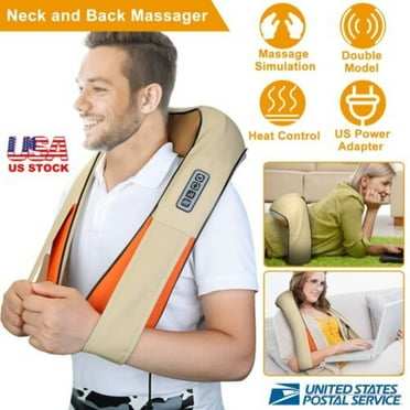 RESTECK™ Shiatsu Kneading Shoulder & Neck Massager Pillow with ...