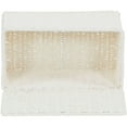 Household Essentials White Paper Rope Storage Box - Walmart.com