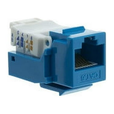 Ortronics OR-TJ600-26 Clarity TracJack Cat6 Jack, Light Blue - Walmart.com