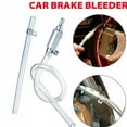 One Way Check Valve Brake Bleeder Hose with Rubber Tubing and Metal ...