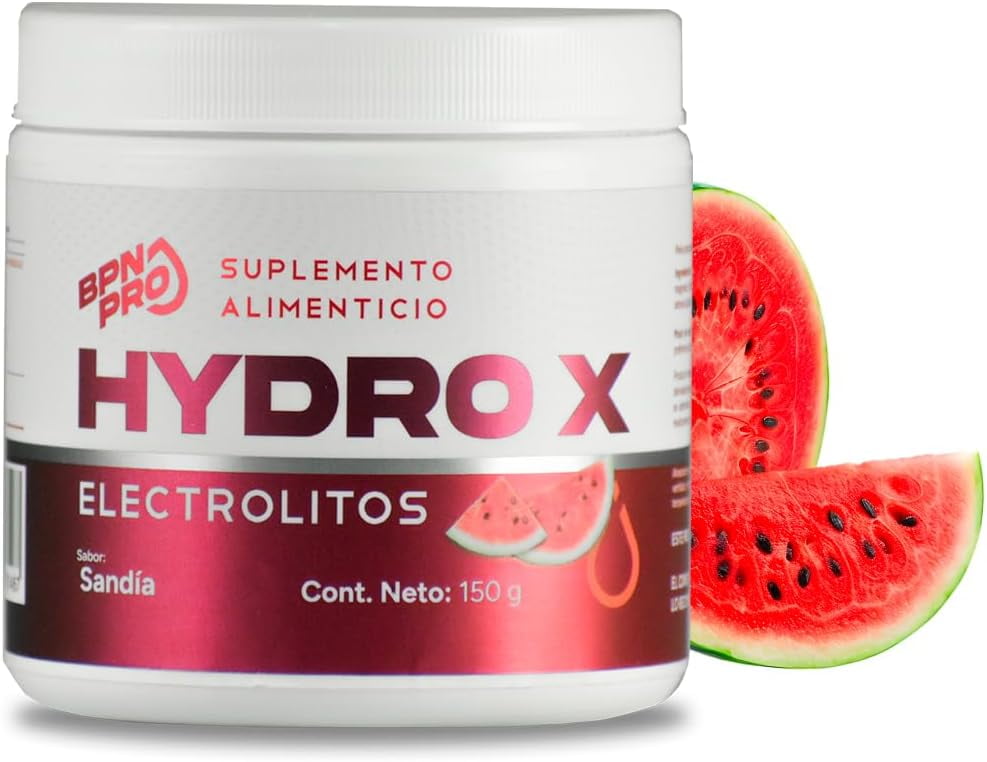Electrolitos en Polvo Hydrox Sabor Sandia BPN PRO Pre Entreno Rápida ...