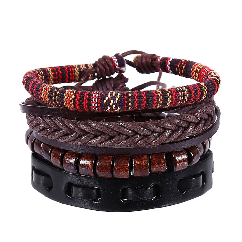 Click here for Topllc Bracelets Bracelet Vintage Hand-Woven Multi... prices
