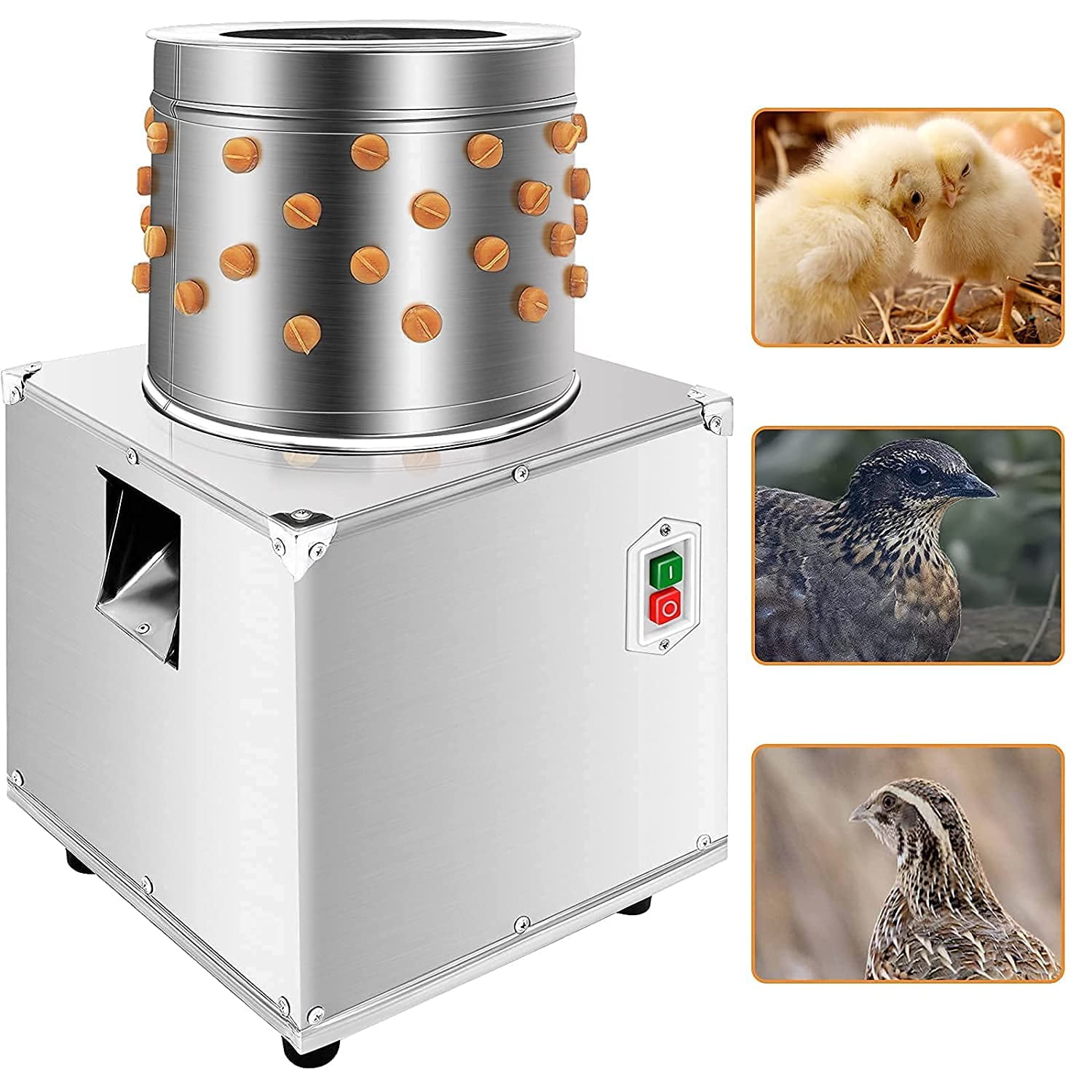 Chicken Plucker De-Feather Chicken Plucker Machine Quail Plucker ...