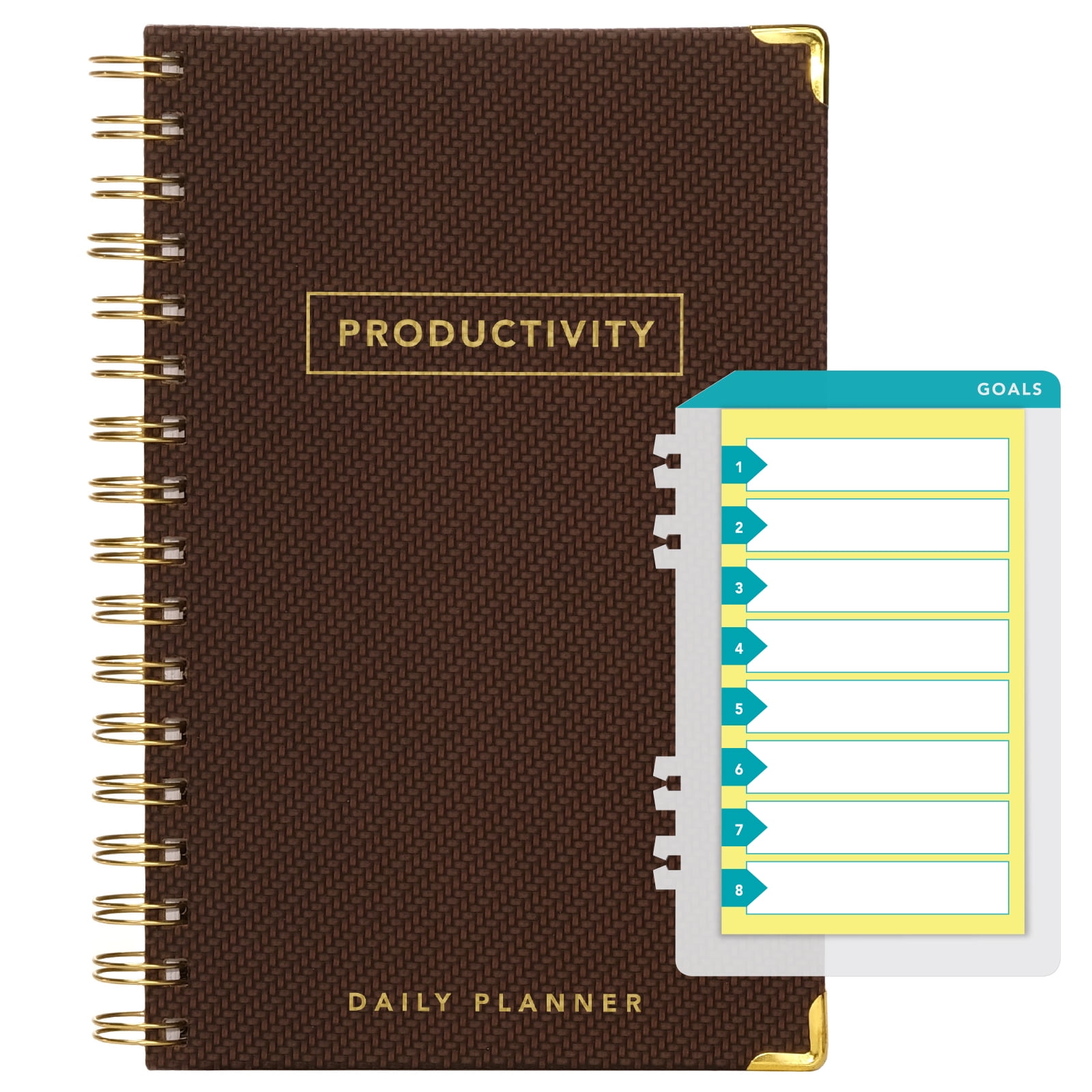 Global Printed Products Productivity Planner with Bookmark and Notepad ...