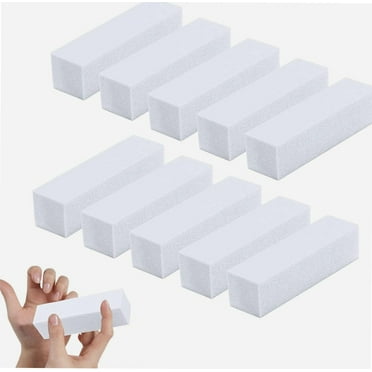 Maccibelle Durable Nail Buffer Sanding Block 60/100 Grit Purple Black ...