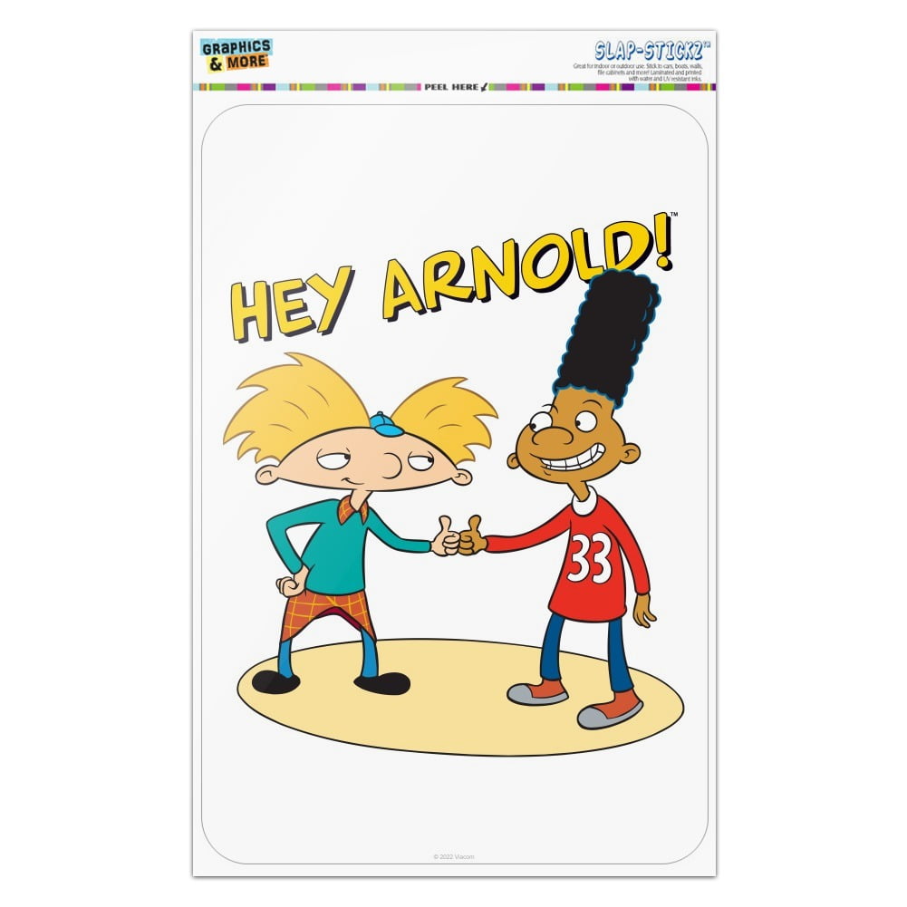Hey Arnold! and Gerald with Logo Home Business Office Sign - Walmart.com