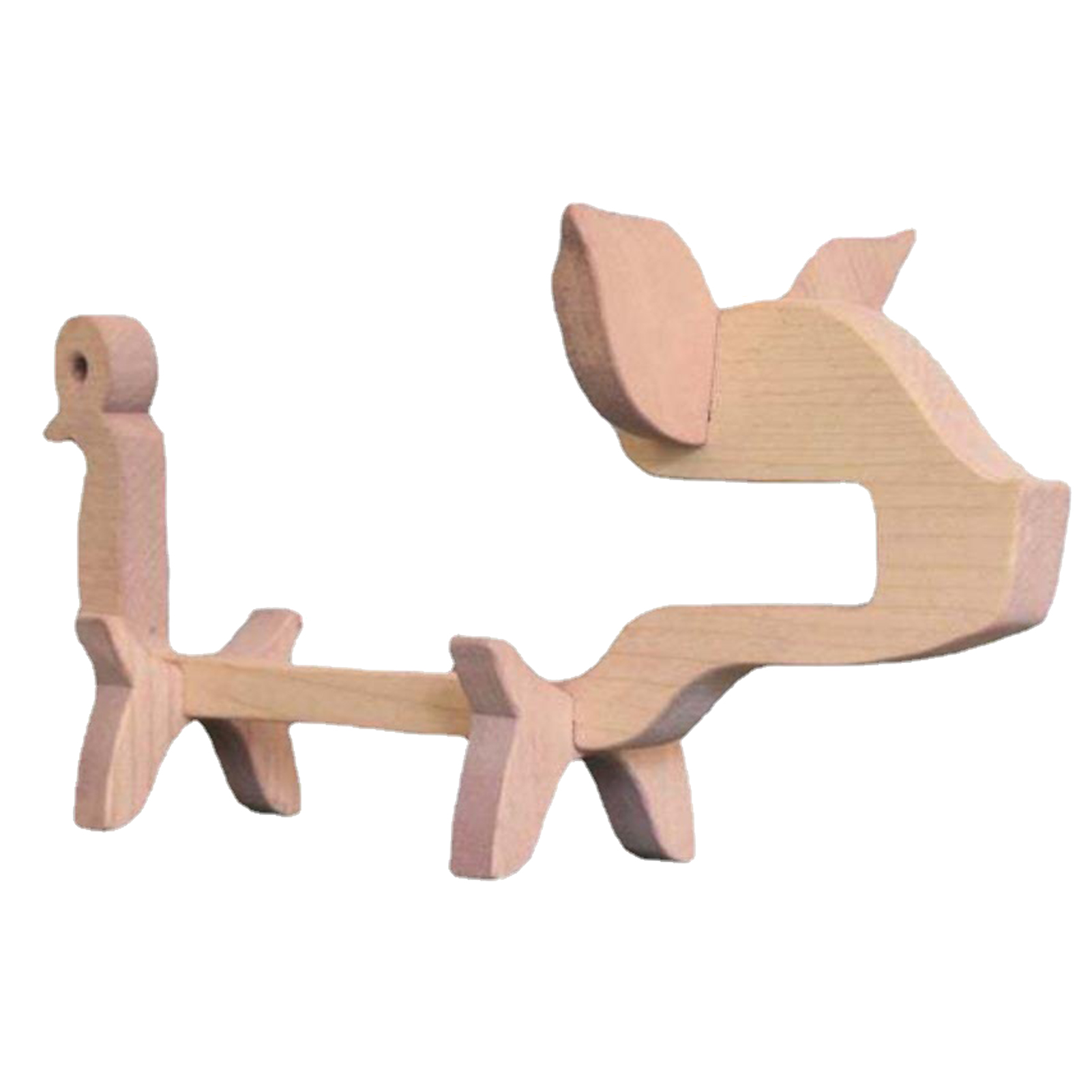DISHAN Animal-shaped Countertop Wine Rack - Burr-free, Freestanding ...