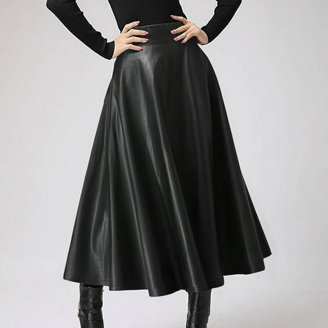 Celmia Women Pleated Umbrella Skirts Summer High Waist Skirts FZH - Walmart.com