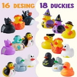JOYIN 18pc Halloween Themed Rubber Ducks - Zombie & Pumpkin Assortment ...