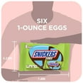 Snickers Caramel Easter Chocolate Candy Bar Easter Egg Candy - 6 Count ...
