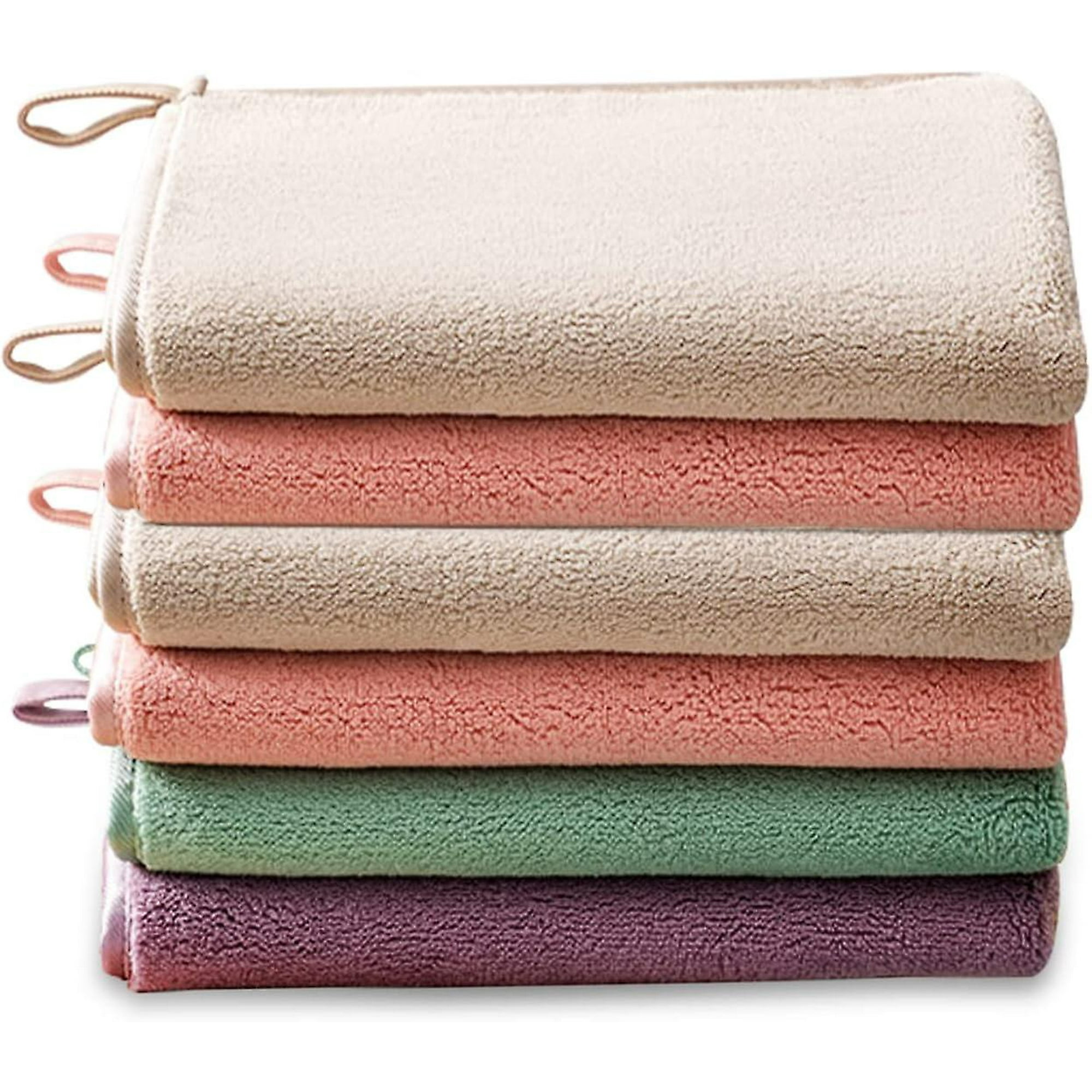 Click here for Fusheng 6 Pieces Double Thickened Microfiber Cloth... prices