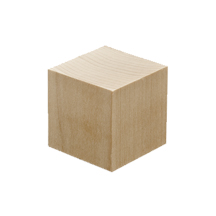 50 Pcs 2" Wood Square Blocks Cubes - Walmart.com