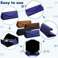 4 Pack Foldable Glasses Sunglasses Case PU Hard Shell Collapsible ...