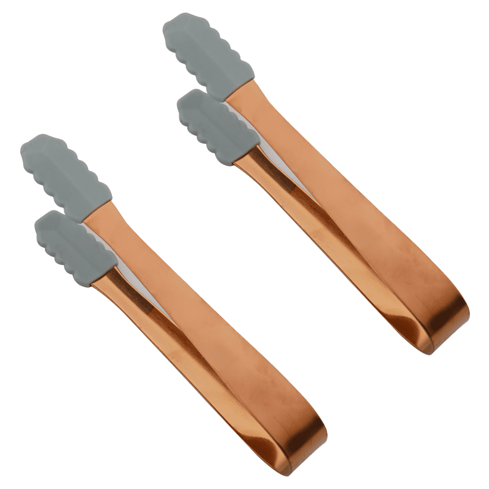 Stainless Steel Ice Tongs with Sawteeth for Ice Bucket Ice Sugar Cubes ...