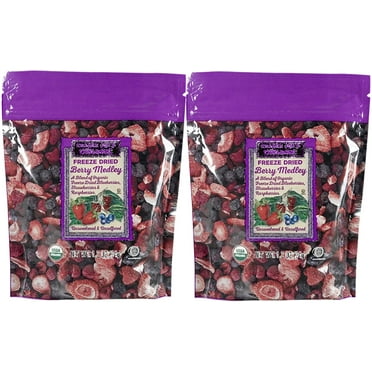 Trader Joe's Freeze Dried Blueberries, Unsweetened, Unsulfured, 2 Packs, 2x1.2oz - Walmart.com