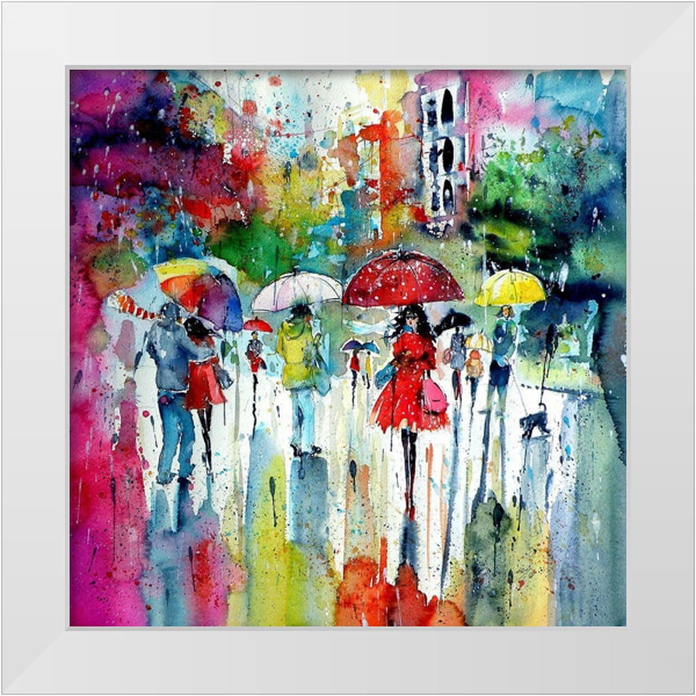 Kovacs, Anna Brigite 15x15 White Modern Wood Framed Museum Art Print ... Kovacs, Anna Brigite 15x15 White Modern Wood Framed Museum Art Print ...