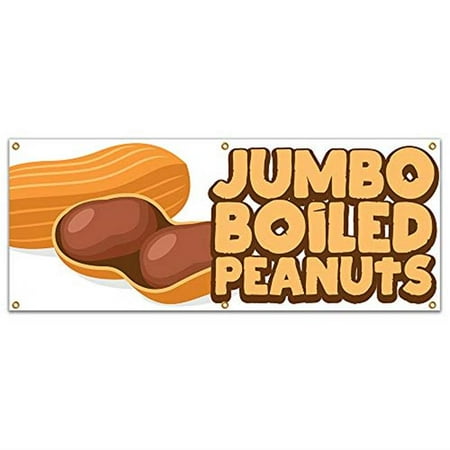 SignMission B-72 Jumbo Boiled Peanuts19 72 in. Jumbo Boiled Peanuts ...