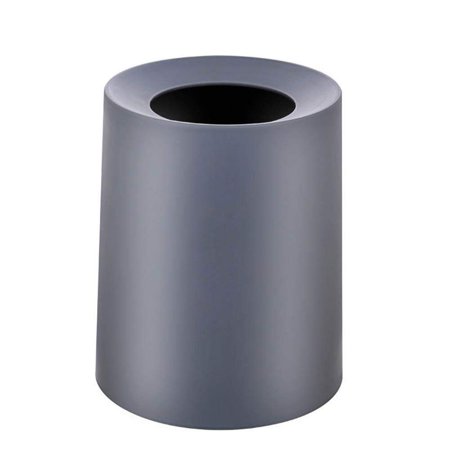 Garbage Can Bin 8L trash bin without lid, gray, size: 21.5*25.7CM ...