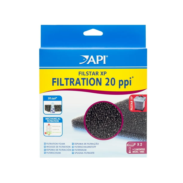 API Filstar XP Filtration Foam, Aquarium Canister Filter Filtration ...