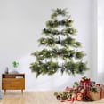 27.5inch Christmas Tree Wall Decor,Handmade Wall Mounted Christmas ...