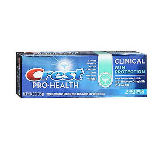Crest Pro-Health Toothpaste Clinical Gum Protection Smooth Mint, 3.5 Oz ...